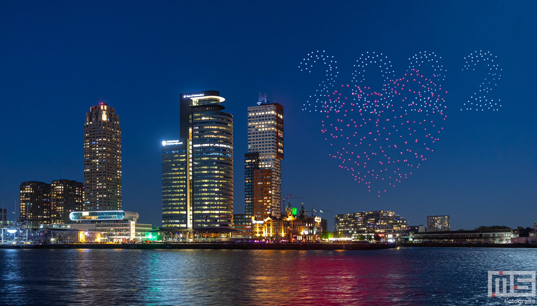Gelukkig Nieuwjaar! Het Nationale Vuurwerk Rotterdam - MS Fotografie